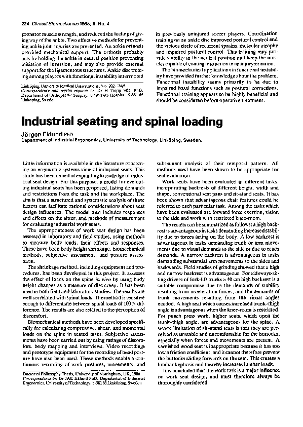 (PDF) Functional instability of the ankle joint | Hans Tropp - Academia.edu