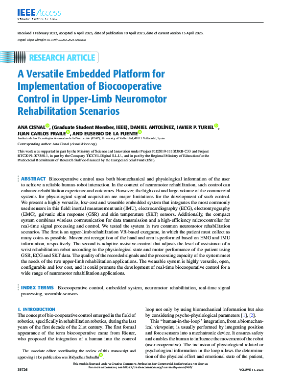 (PDF) A Versatile Embedded Platform for Implementation of ...