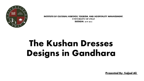 (PPT) The Kushan Dresses Designs in Gandhara