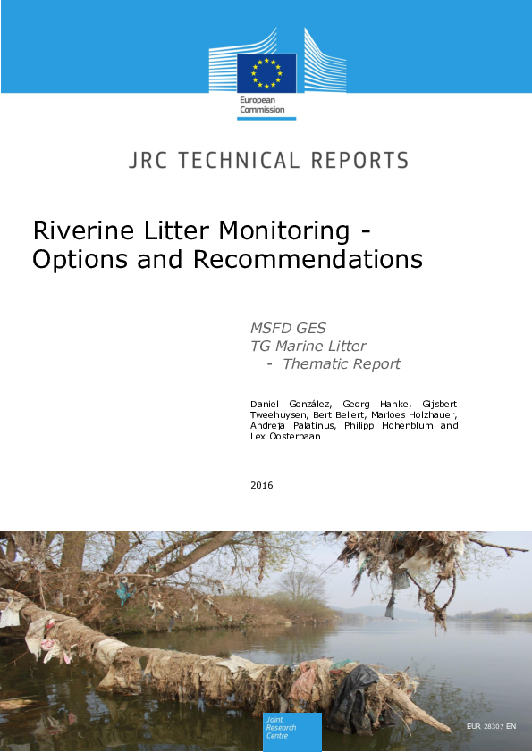 (PDF) Riverine Litter Monitoring - Options and Recommendations