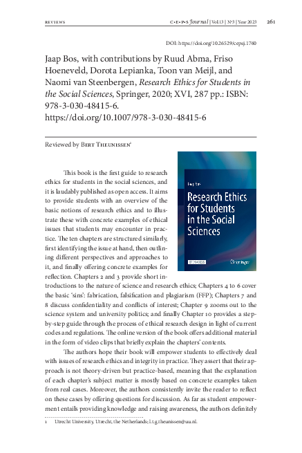 (PDF) Book review: Jaap Bos, with contributions by Ruud Abma, Friso ...