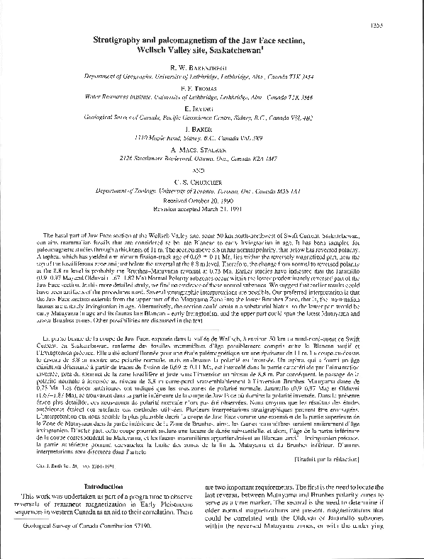(PDF) Coprolites from the Cretaceous Bearpaw Formation of Saskatchewan