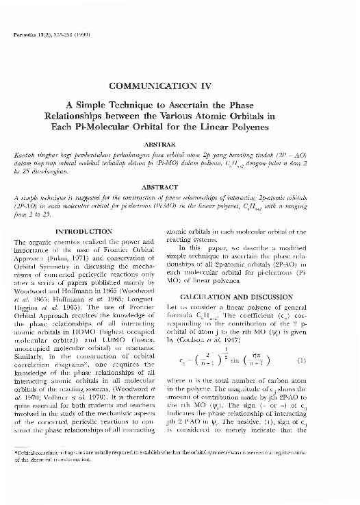(PDF) A Simple Technique to Ascertain the PhaseRelationships between ...