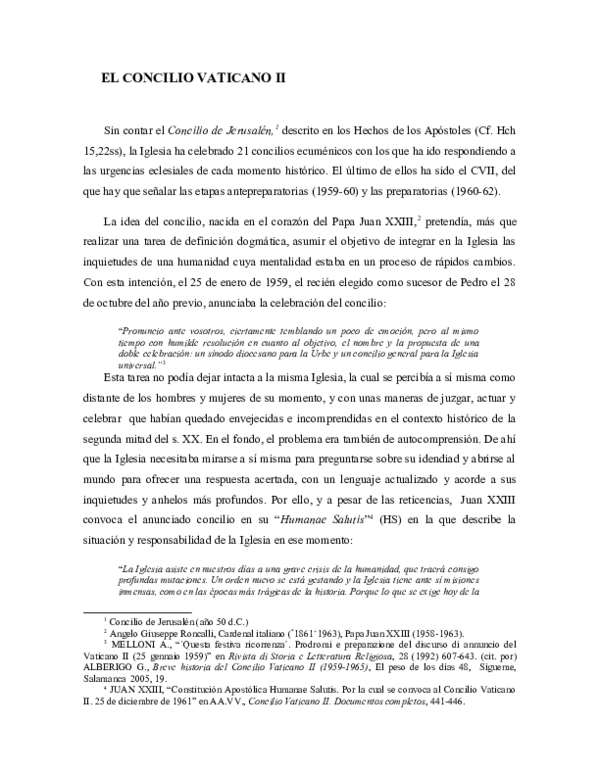Doc El Concilio Vaticano Ii