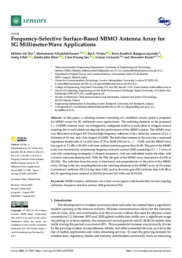 (PDF) Frequency-Selective Surface-Based MIMO Antenna Array for 5G ...