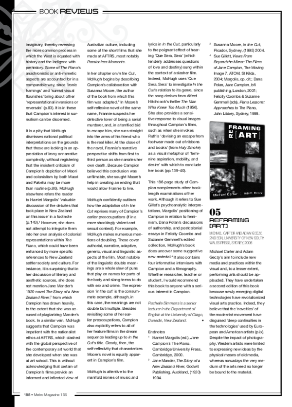 (PDF) Reframing [Art] [Book Review]