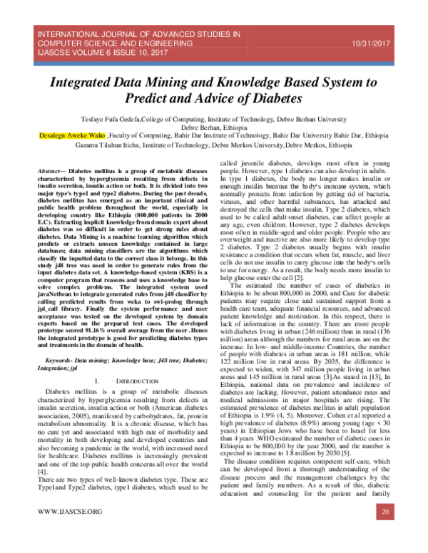 (PDF) Integrated Data Mining and Knowledge Based System to Predict and ...