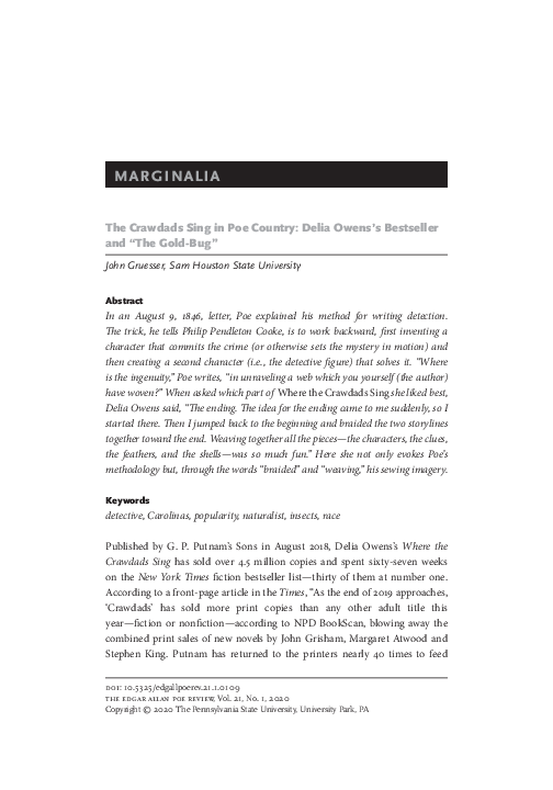 (PDF) The Crawdads Sing