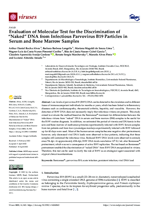 (PDF) Evaluation of Molecular Test for the Discrimination of “Naked ...