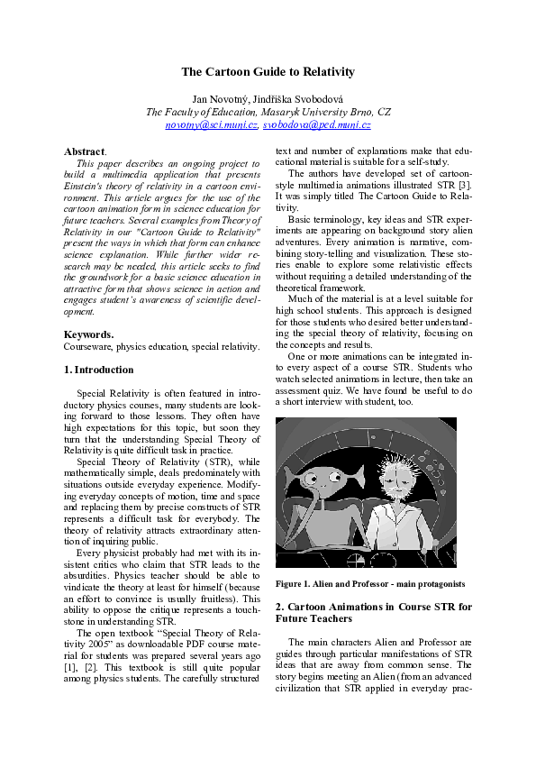 (PDF) The Cartoon Guide to Relativity