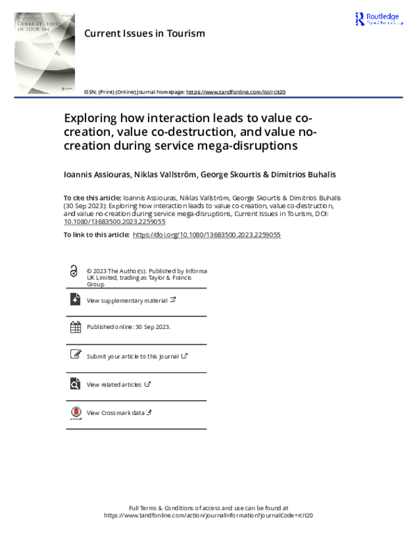 (PDF) Assiouras, I., Vallström, N., Skourtis, G., Buhalis, D., 2024 ...