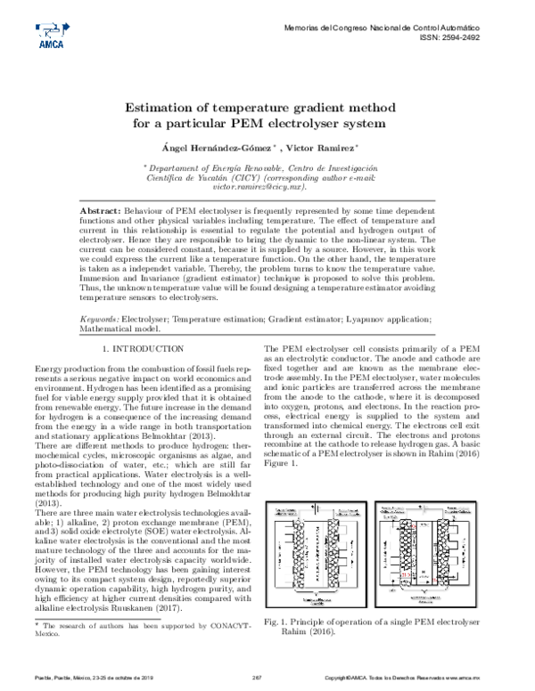 (PDF) Estimation of temperature gradient method for a particular PEM ...