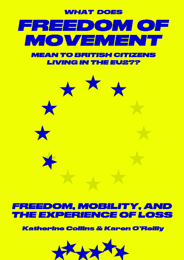 (PDF) What does Freedom of Movement mean to British citizens living in ...