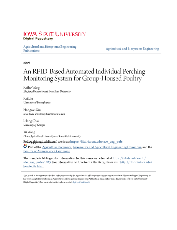 Pdf A Real Time Automated System For Monitoring Individual Feed Intake And Body Weight Of