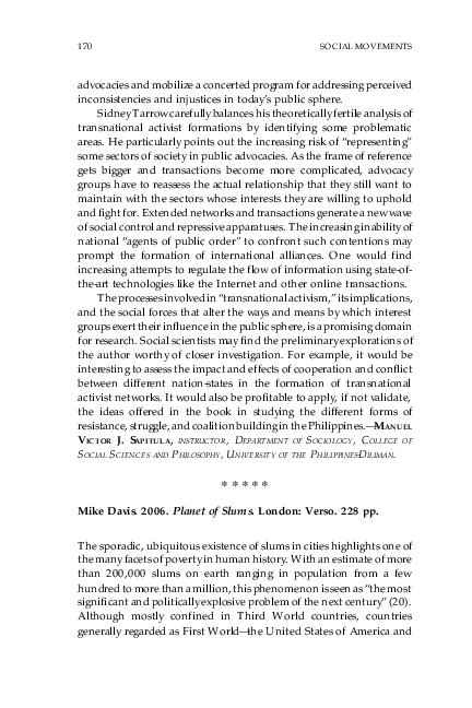 (PDF) Planet of Slums (Mike Davis)