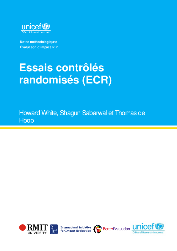 (PDF) Essais contrôlés randomisés (ECR)