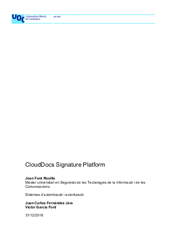 (PDF) CloudDocs signature platform