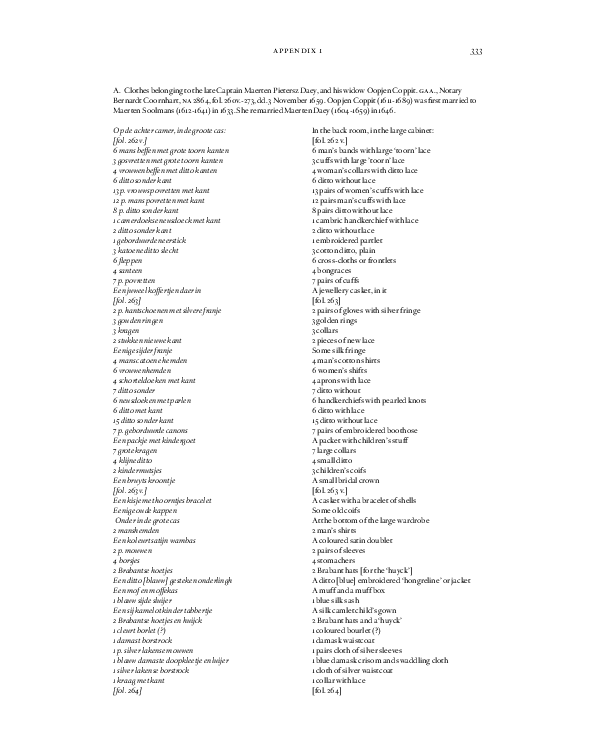 (PDF) Fashion and Fancy. Appendix 1; Appendix II and Bibliography