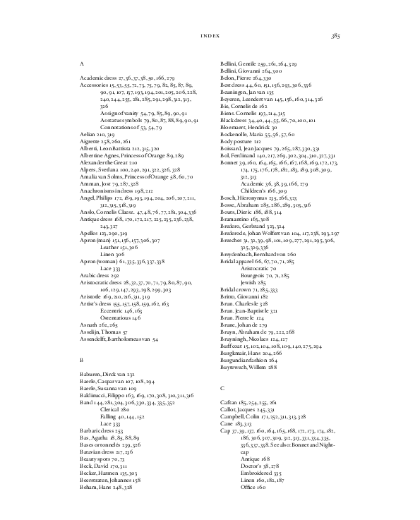 (PDF) Fashion and Fancy. Index