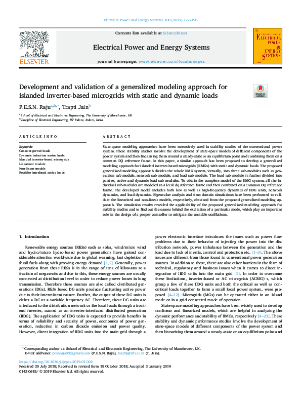 Pdf Development And Validation Of A Generalized Modeling Approach For