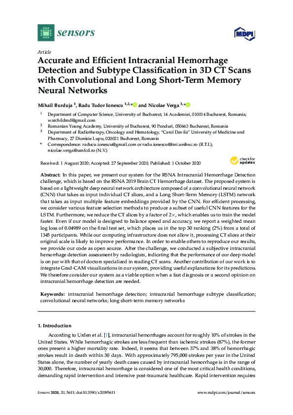 (PDF) Accurate and Efficient Intracranial Hemorrhage Detection and Subtype Classification in 3D ...