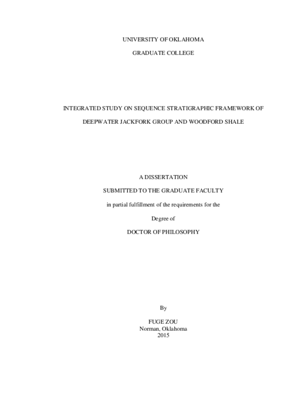 (PDF) Integrated Study on Sequence Stratigraphic Framework of Deepwater ...