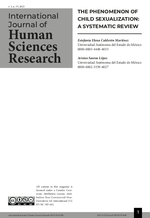 (PDF) THE PHENOMENON OF CHILD SEXUALIZATION: A SYSTEMATIC REVIEW (Atena ...