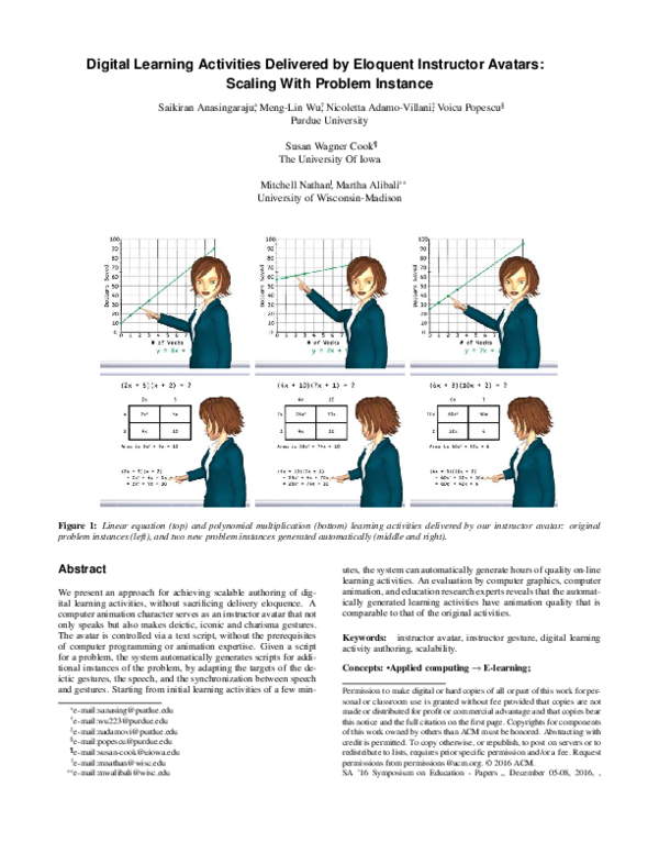 (PDF) Digital learning activities delivered by eloquent instructor ...