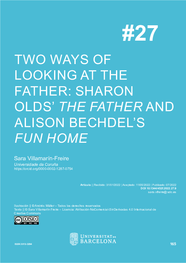 (PDF) Two Ways of Looking at the Father: Sharon Olds’ The Father and ...