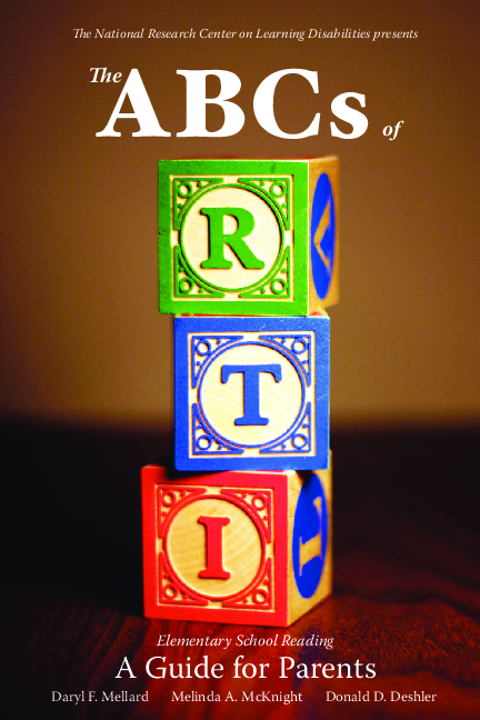 (PDF) The ABCs of RTI: Elementary School Reading--A Guide for Parents