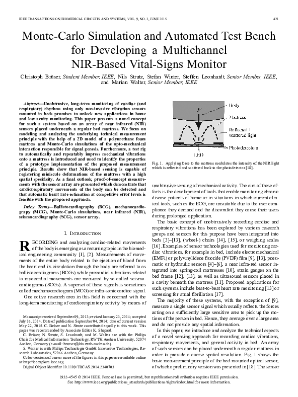 (PDF) Monte-Carlo Simulation and Automated Test Bench for Developing a ...
