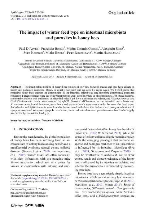 (PDF) The impact of winter feed type on intestinal microbiota and ...