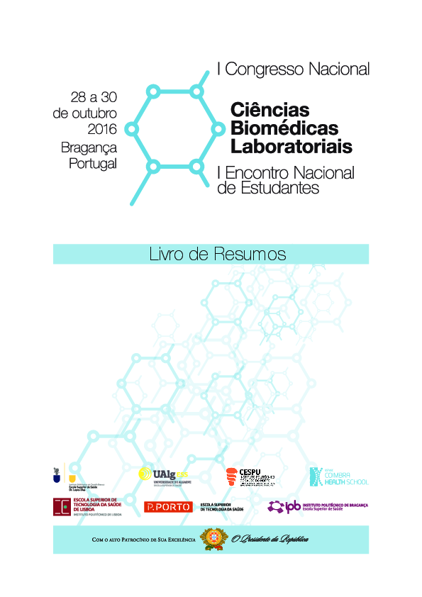 (PDF) I Congresso Nacional de Ciências Biomédicas Laboratoriais: livro ...