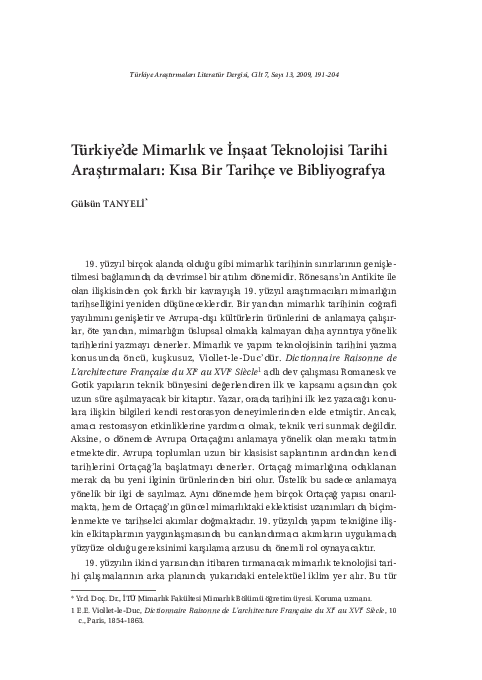 (PDF) Studies on History of Architectural and ConstructionTechnology in ...