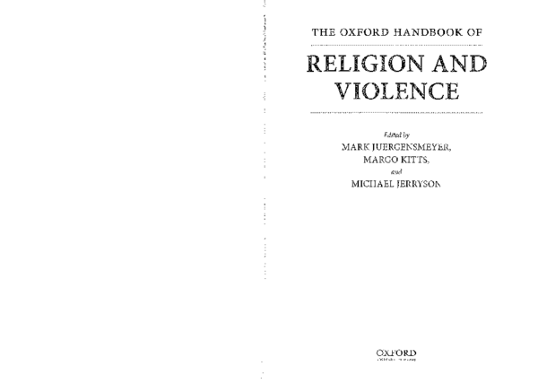 (PDF) Sacrifice/Human Sacrifice in Religious Traditions