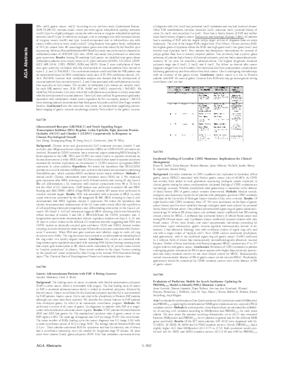 (PDF) Sa1766 Evaluation of Prediction Models for Lynch Syndrome ... (PDF) Sa1766 Evaluation of Prediction Models for Lynch Syndrome ...