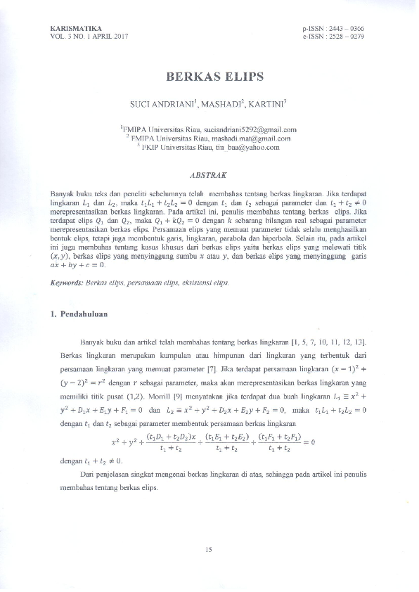 (PDF) Berkas Elips