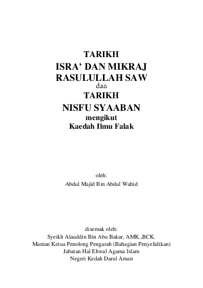 (PDF) TARIKH ISRA (AutoRecovered)