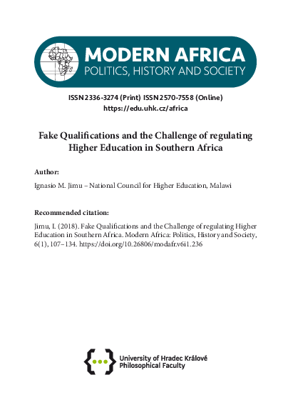(PDF) Fake Qualifications and the Challenge of regulating Higher ...