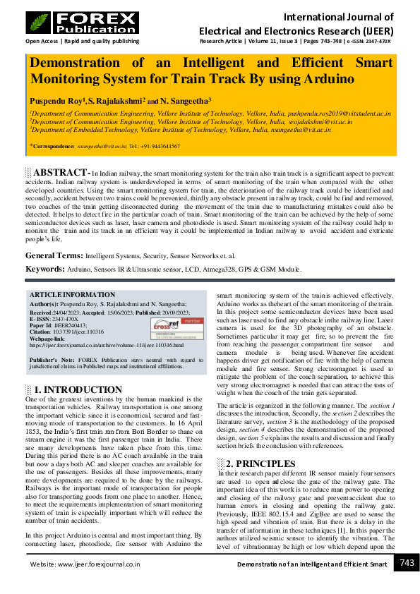 (PDF) Demonstration of an Intelligent and Efficient Smart Monitoring ...