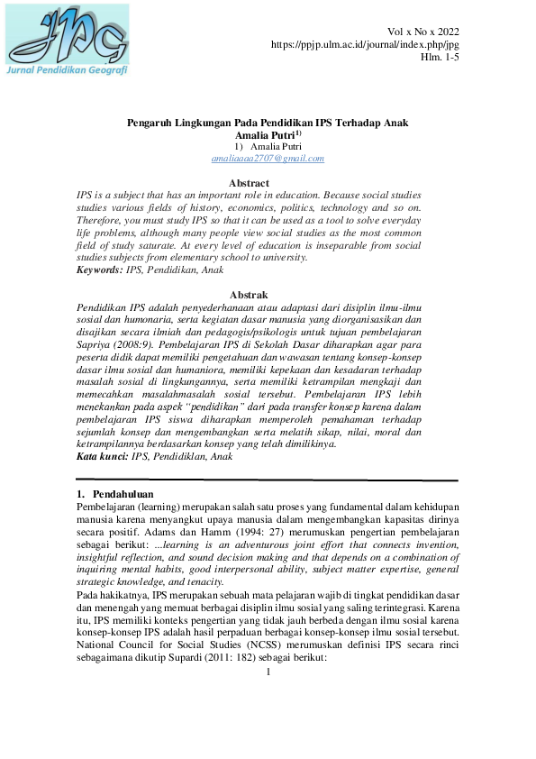 (PDF) UAS Pend IPS