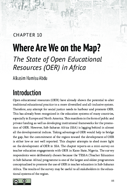 (PDF) Where Are We on the Map