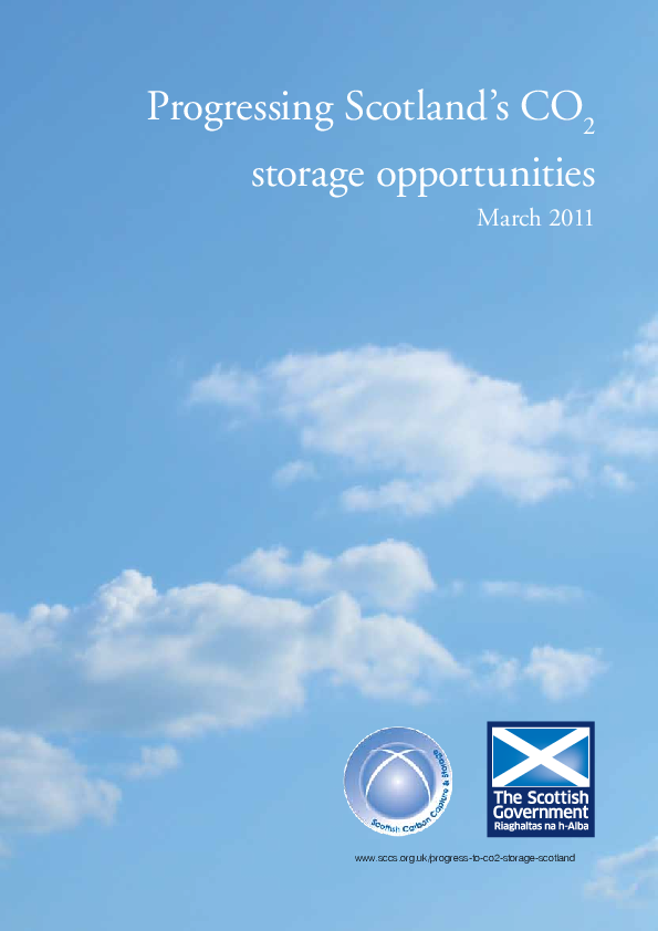 (PDF) Progressing Scotland's CO2 storage opportunities | Eric Mackay ...