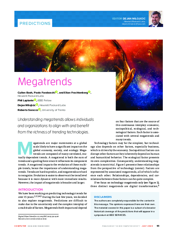 (PDF) Megatrends