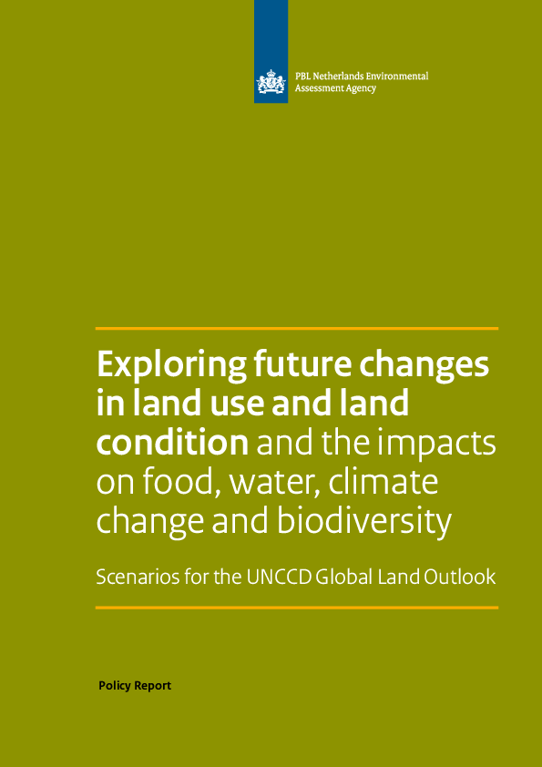 (PDF) Exploring future changes in land use and land condition and the ...
