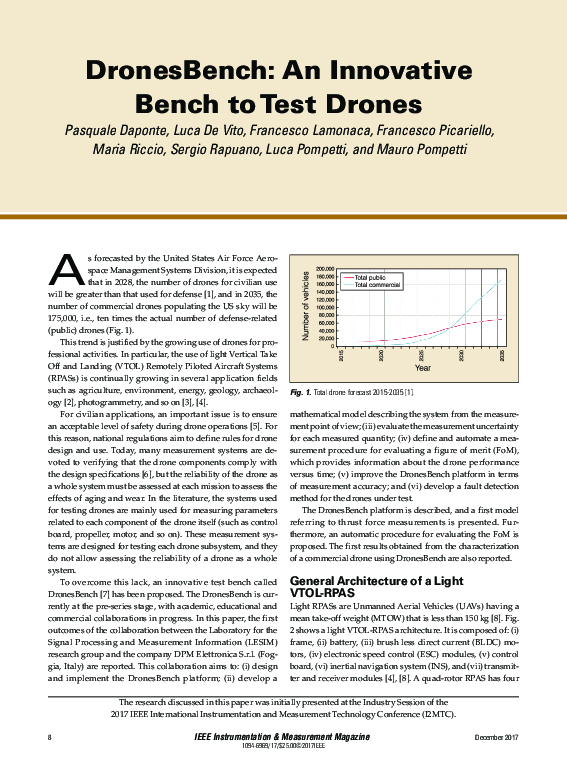 (PDF) DronesBench: an innovative bench to test drones