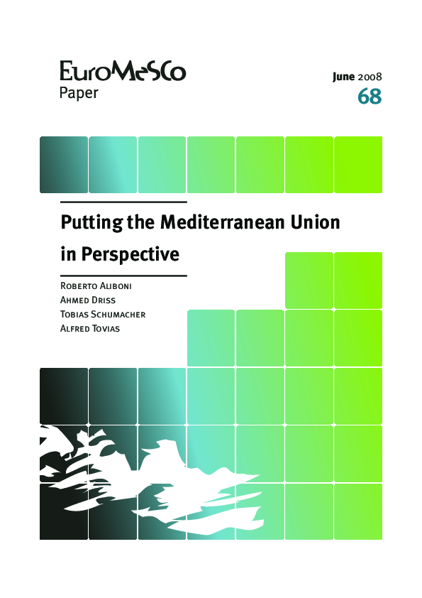 (PDF) Putting the Mediterranean Union in Perspective