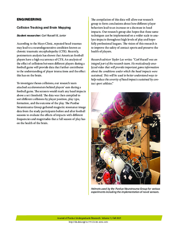 (PDF) Collision Tracking and Brain Mapping | Carl Russell - Academia.edu