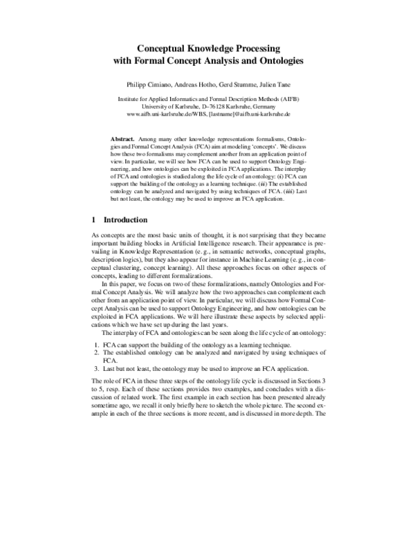 (PDF) Concept Lattices for Information Visualization: Can Novices Read Line-Diagrams? | Peter W ...