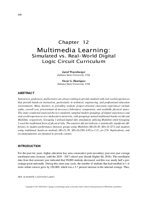 (PDF) Multimedia Learning